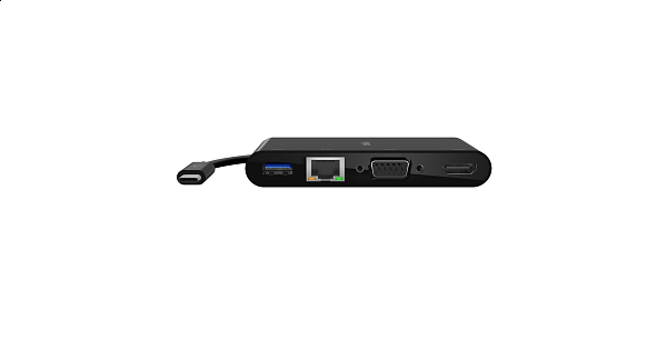 Belkin - USB-C Multimedia Adapter / Black