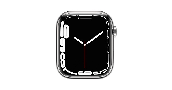 Apple Watch Series 7 GPS + Cellular 45mm / Silver Stainless Steel Case ...