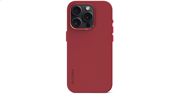DECODED - AntiMicrobial Silicone Case for iPhone 15 Pro | דקודד - כיסוי ...