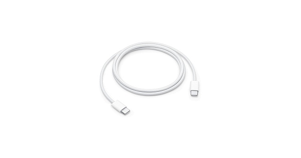 Apple - USB-C Woven Charge Cable (1m) / White