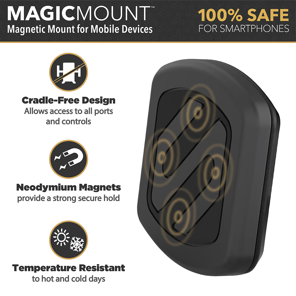 Scosche - MagicMount Original for Vent / Black